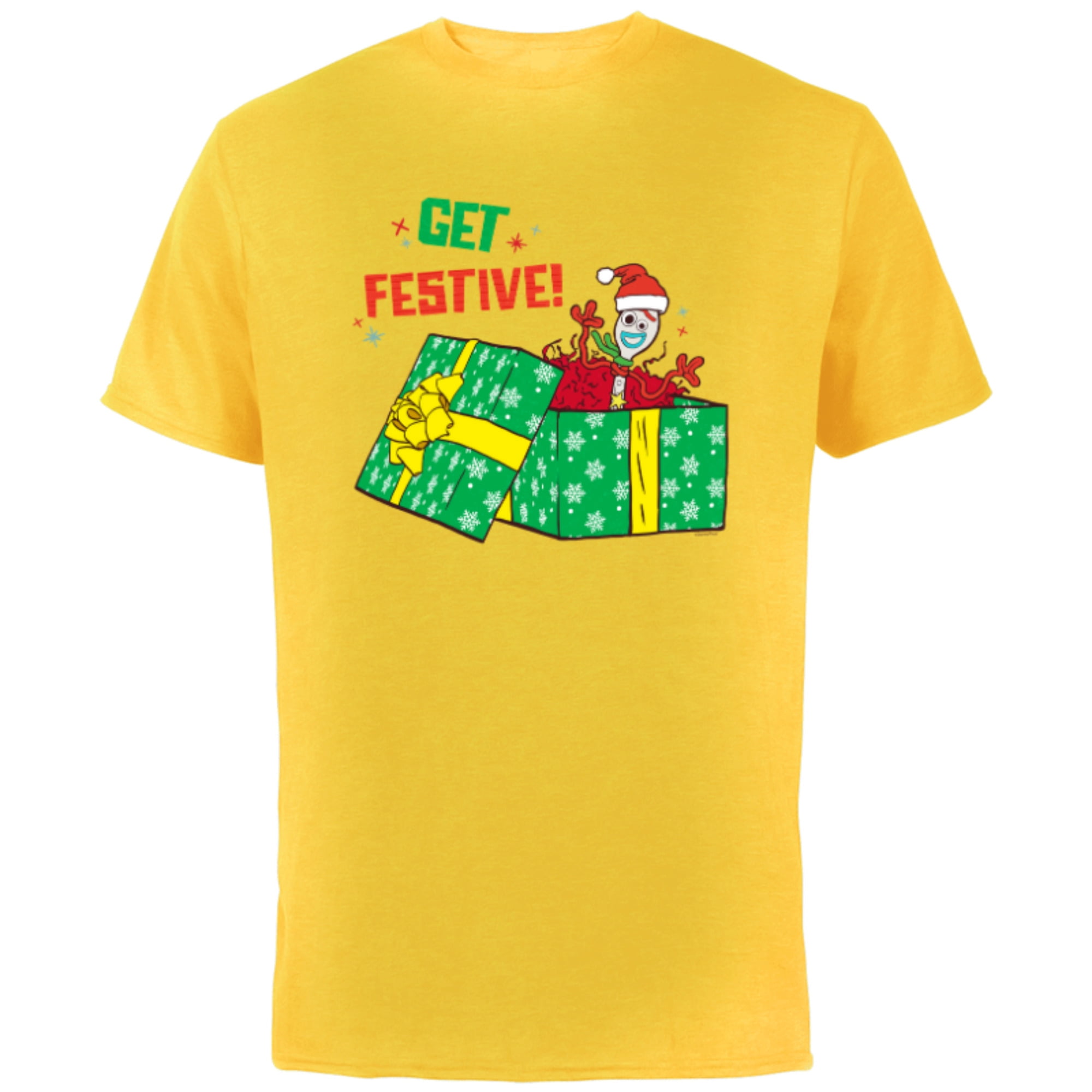 Disney PIXAR Toy Story Forky Get Festive! Holiday Gift - Short Sleeve ...