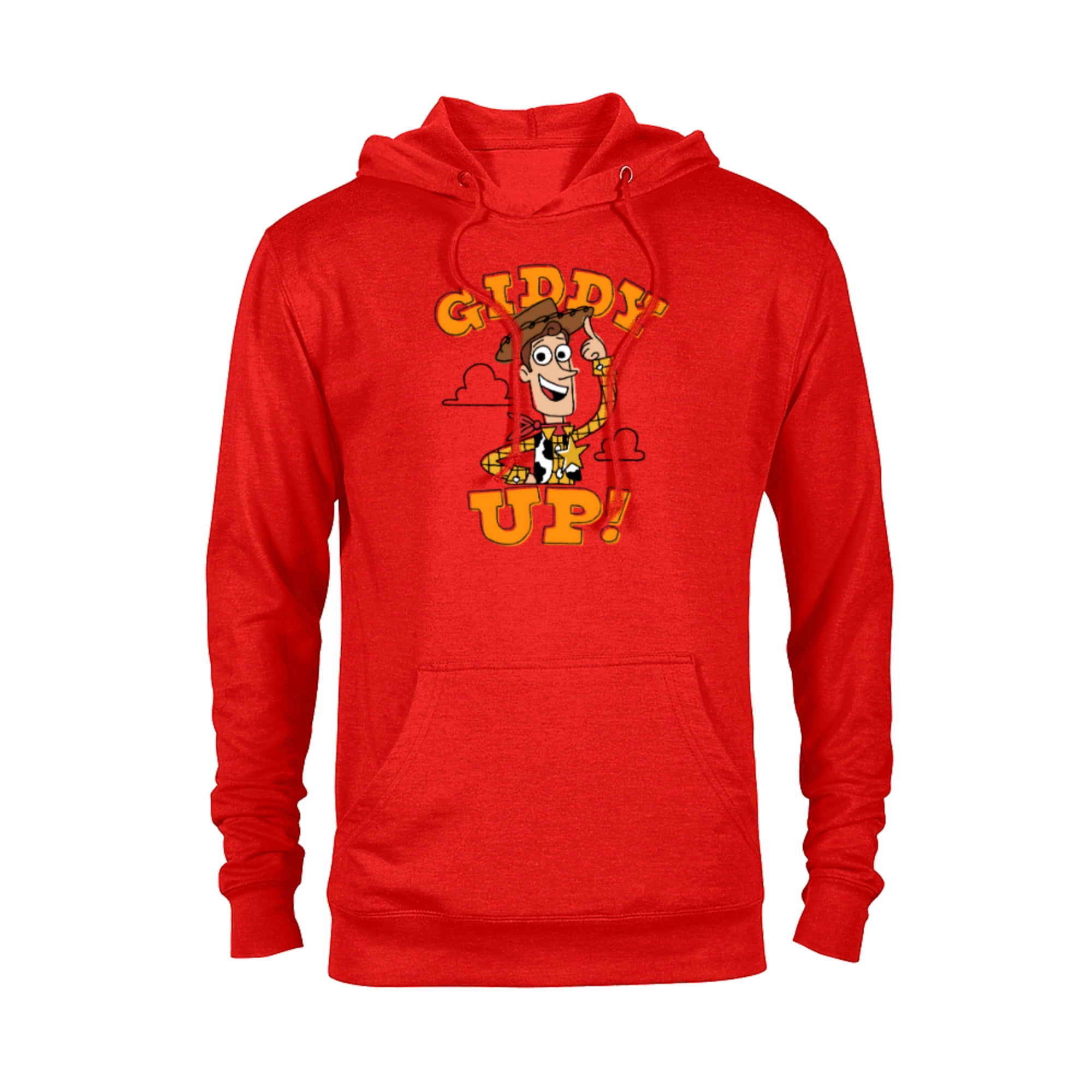 Disney PIXAR Toy Story Woody Giddy Up! - Pullover Hoodie for Adults ...