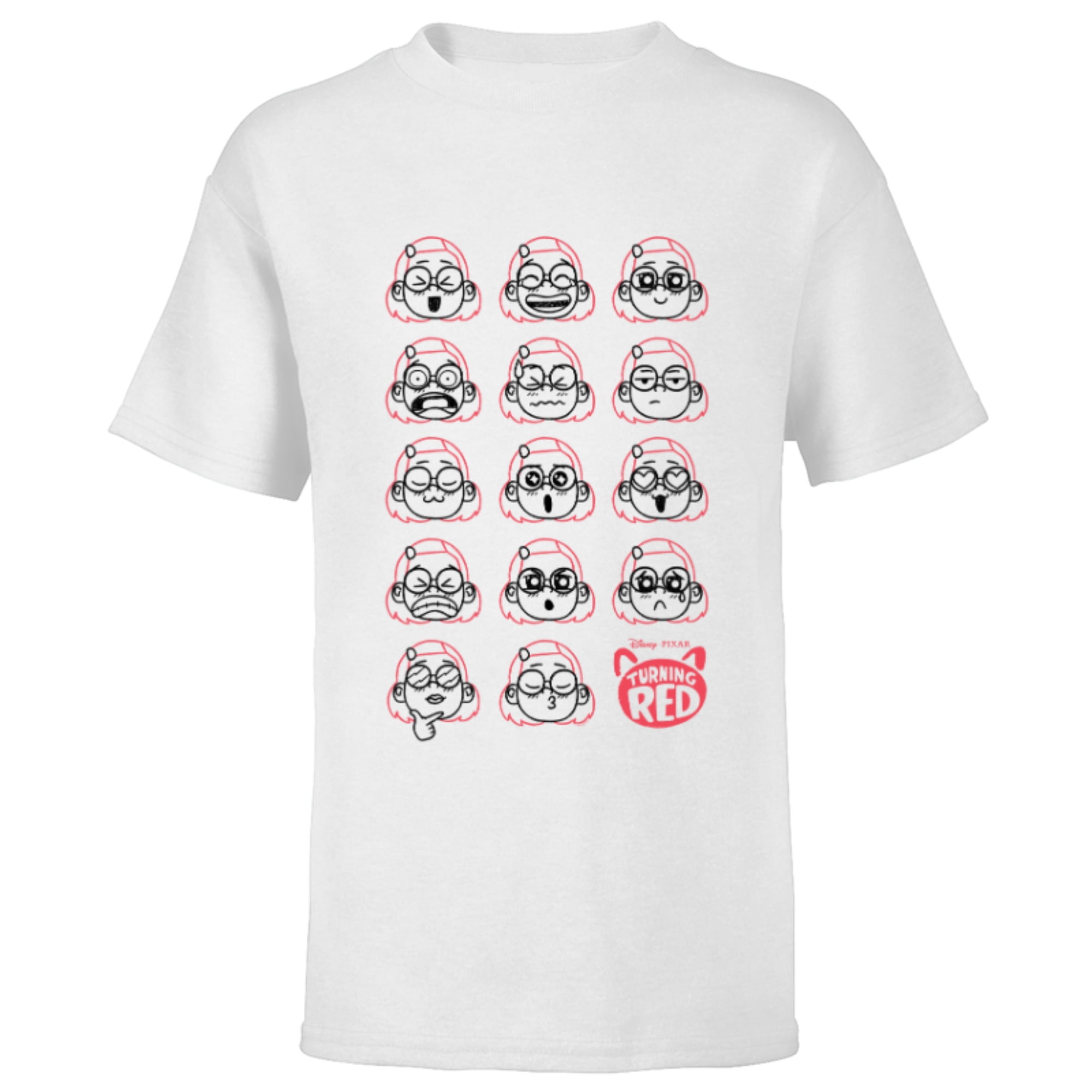 Disney PIXAR Turning Red Mei Lee Emotional Growing Pains - Short Sleeve ...