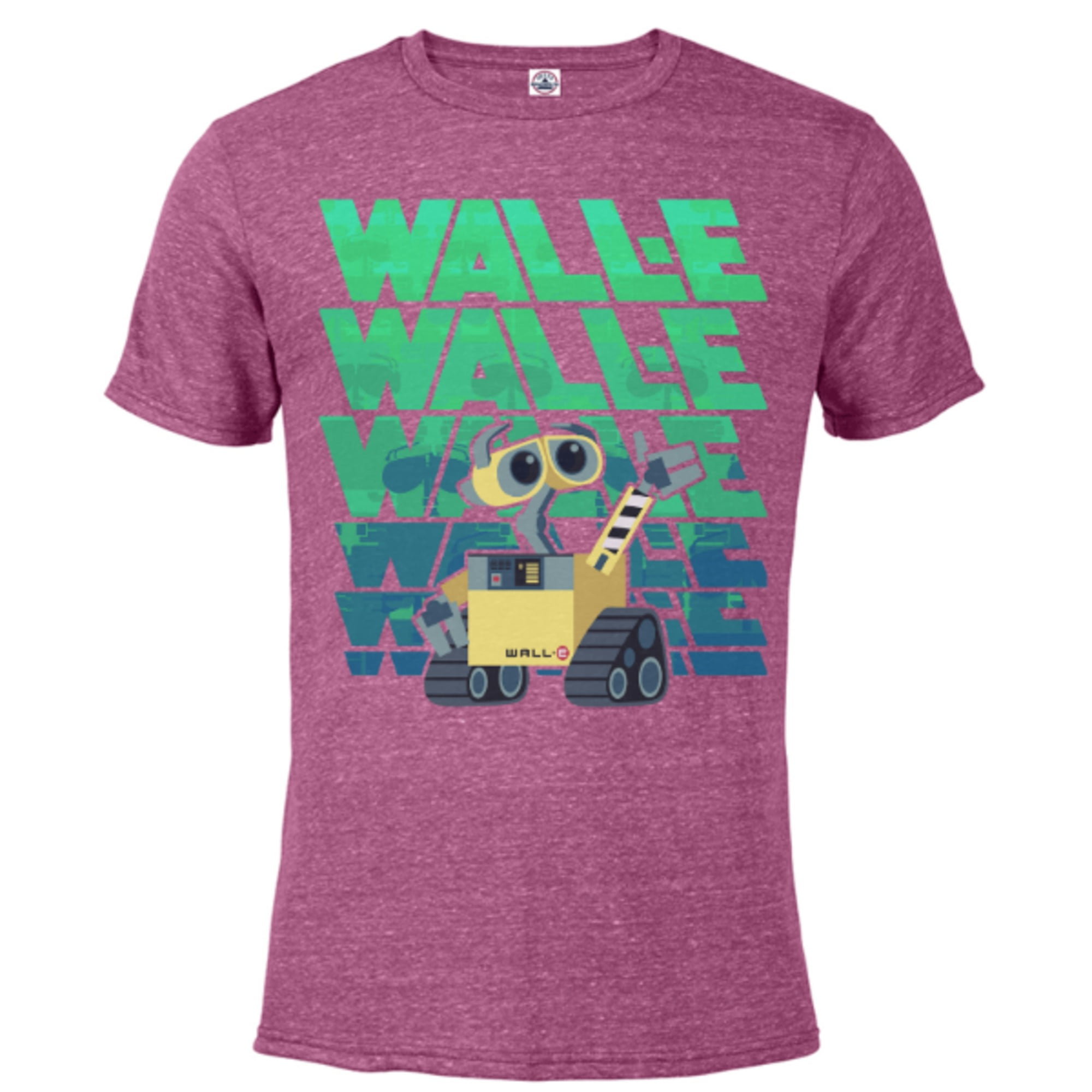 Disney PIXAR Wall-E Robot T-Shirt- Short Sleeve Blended T-Shirt for ...