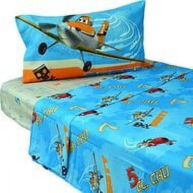Disney PLANES 3 Piece Twin Sheet Set - Walmart.com