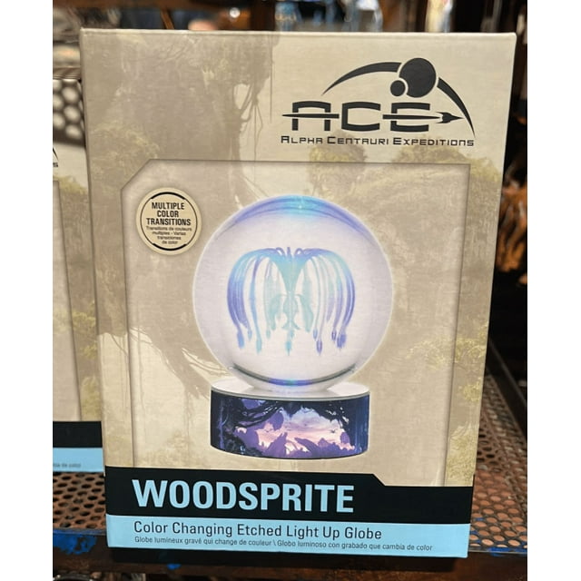 Disney Pandora Avatar Woodsprite, Etched Light Up Globe, Color Changing ...