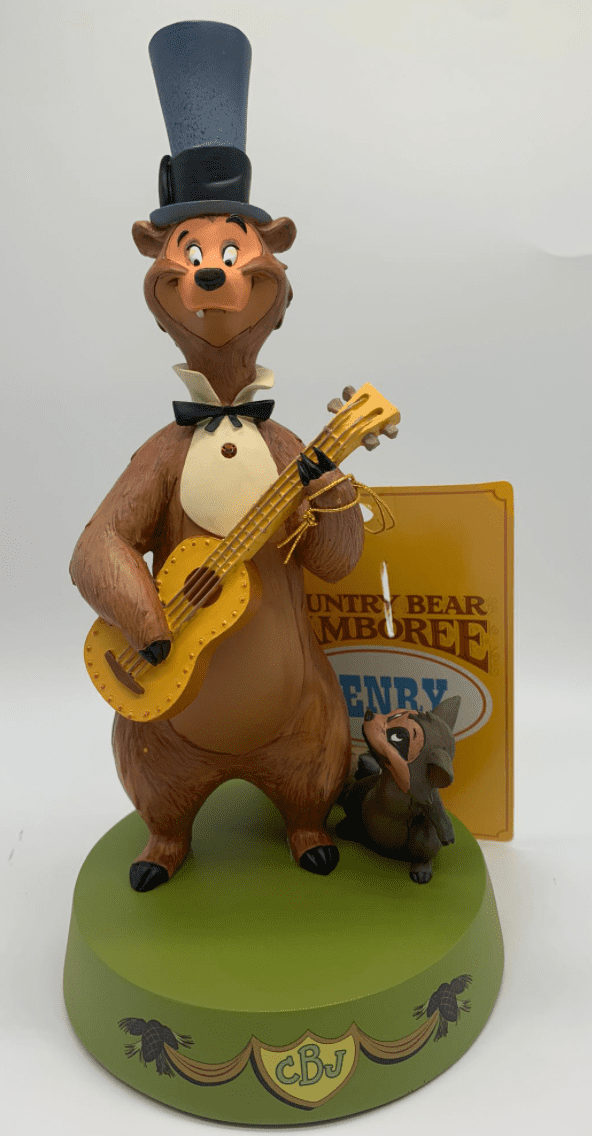 Disney Park 2022 50th Country Bear Jamboree Henry Kevin Jodi Figurine ...