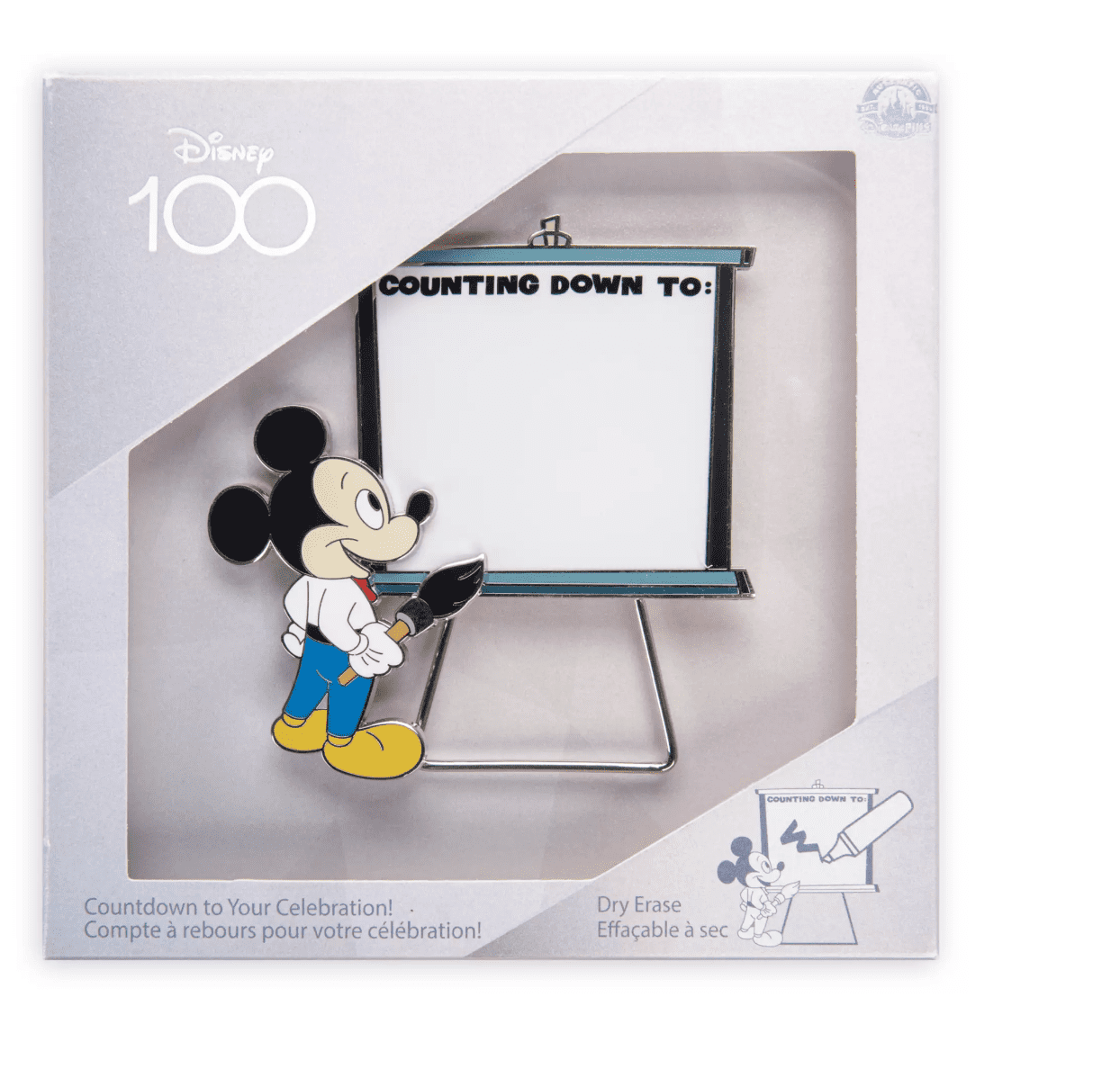Disney Parks 100 Celebration Mickey Countdown To Jumbo Pin New with Box ...