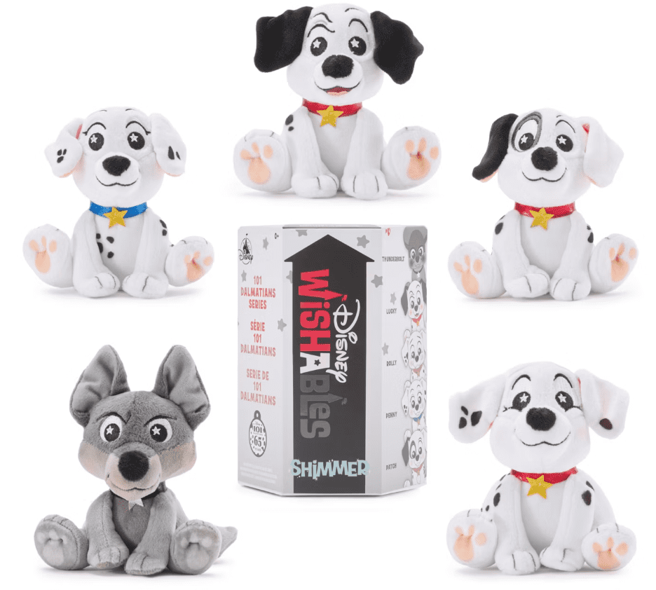 Disney Parks 101 Dalmatians Wishables Mystery Micro Soft Plush Toy New ...