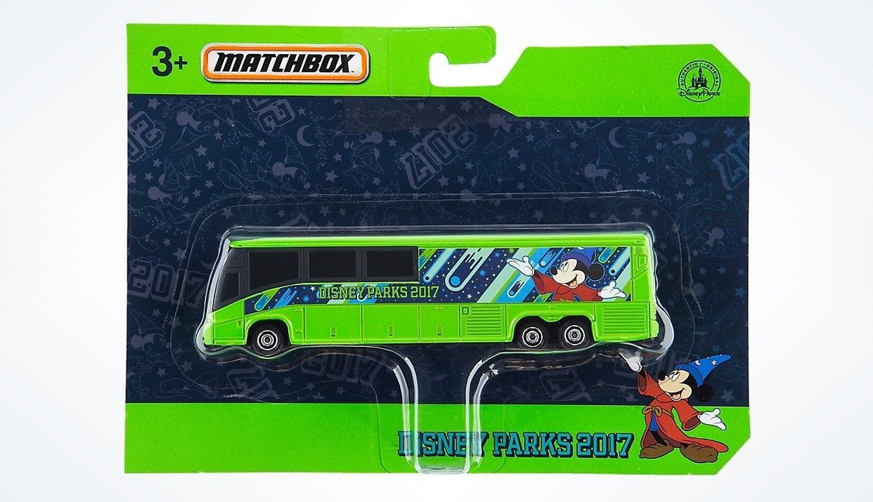 Disney Parks 2017 Mickey Mouse Sorcerer Matchbox Die Cast Bus New With ...