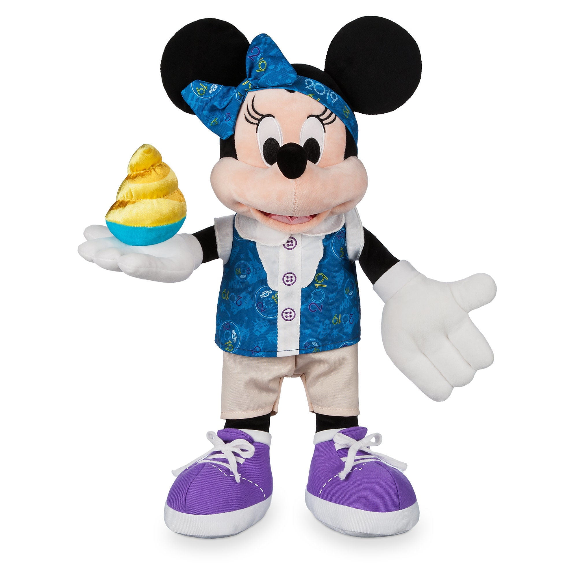 Disney Parks 2019 WDW Minnie Mouse Medium Plush 16 inc New with Tags ...