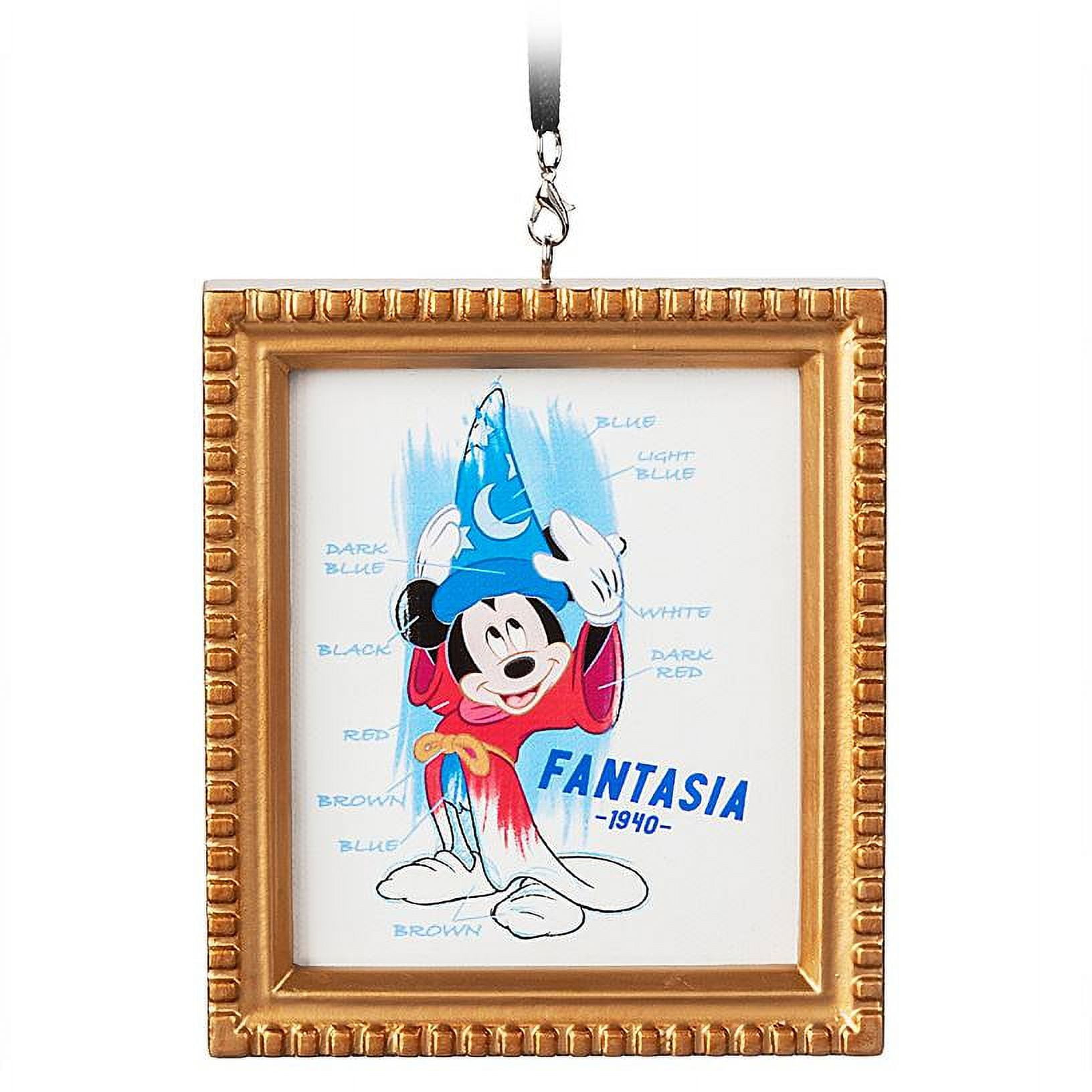 Disney Parks 2020 Ink & Paint Fanstasia 1940 Mickey Canvas Framed ...