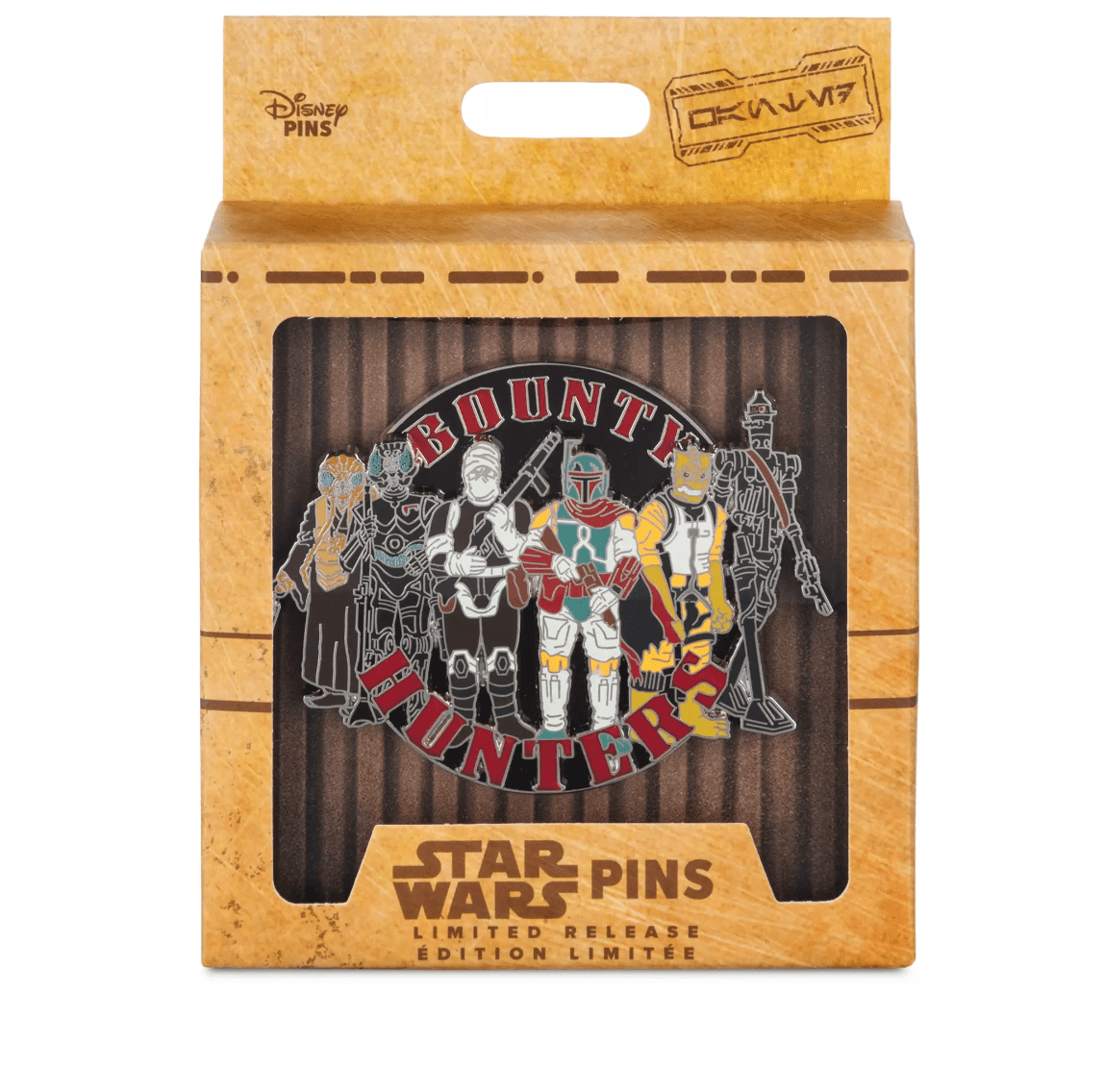 Disney Parks 2023 Star Wars Bounty Hunters Mini Jumbo Pin Limited Pin ...