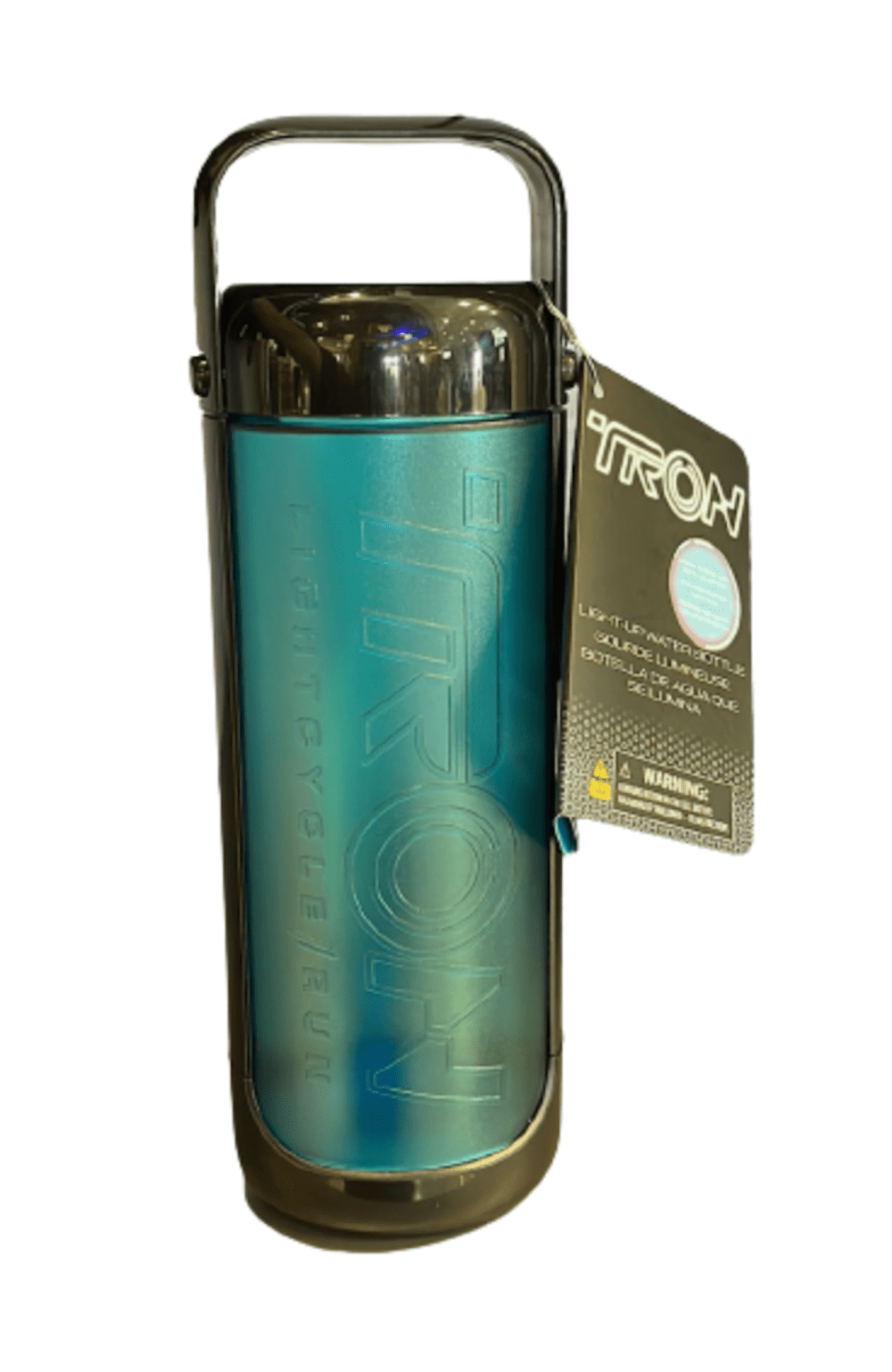 Disney Parks 2023 Tron Lightcycle Run Light Up Water Bottle New with ...