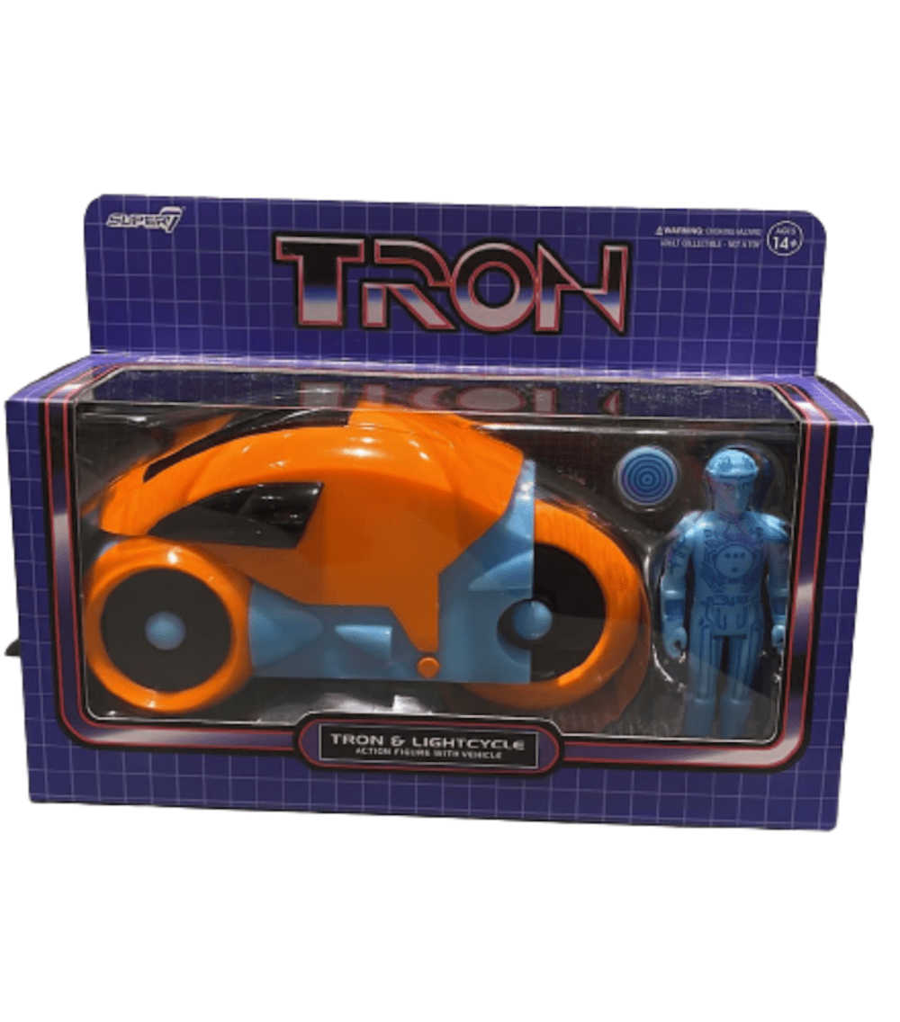 Disney Parks 2023 Tron Lightcycle Run Tron and Lightcycle Action Figure ...