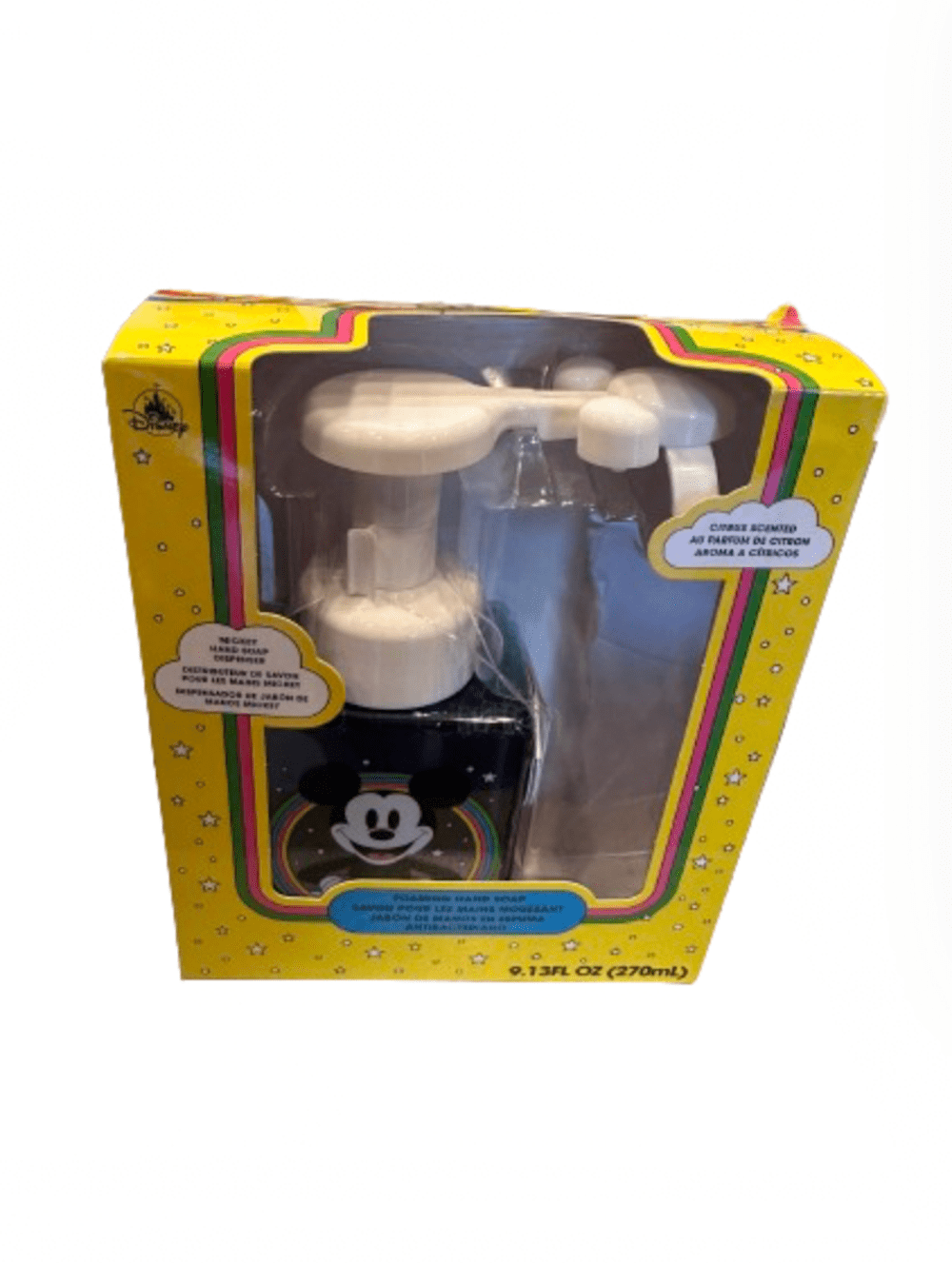 Disney Parks 2024 Mickey Citrus Scented Foaming Hand Soap Dispenser New ...