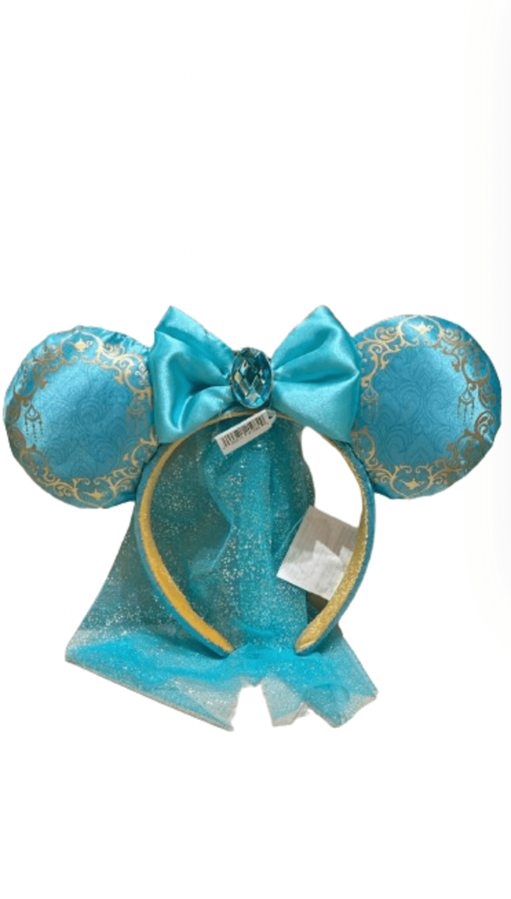 Disney Parks 2024 Princess Jasmine with Veil Ears Headband New with Tag ...