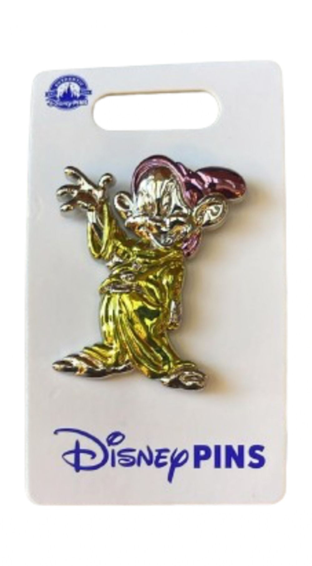Disney Parks 2024 Seven Dwarfs Dopey Sculpted Metallic 3D Pin New with ...
