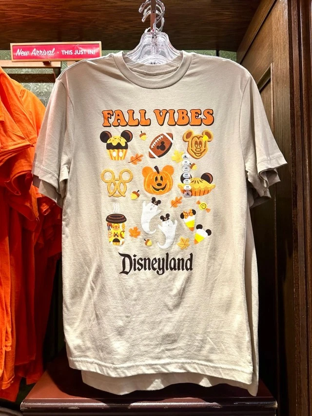 Disney Parks 2025 Halloween Mickey Fall Vibes Snacks Pumpkin Ghost T ...