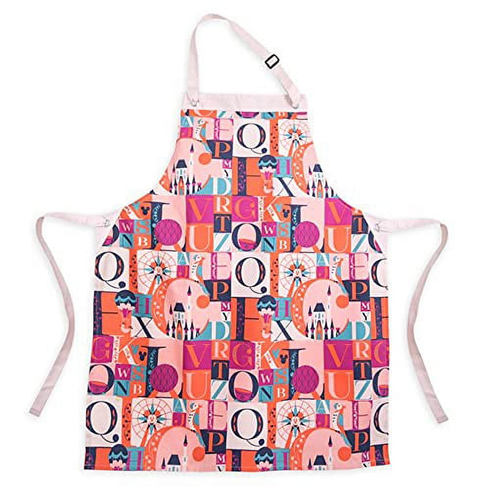 Disney Parks ABC Collection Adult Apron - Walmart.com
