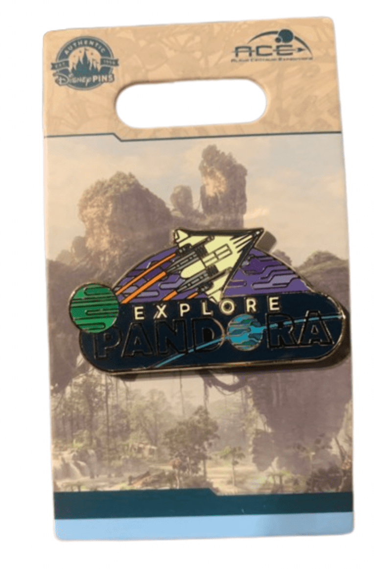 Disney Parks ACE Pandora World of Avatar EXPLORE Pin New With Card ...