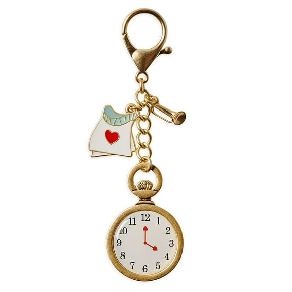 Alice Wonderland White Rabbit Pocket Watch