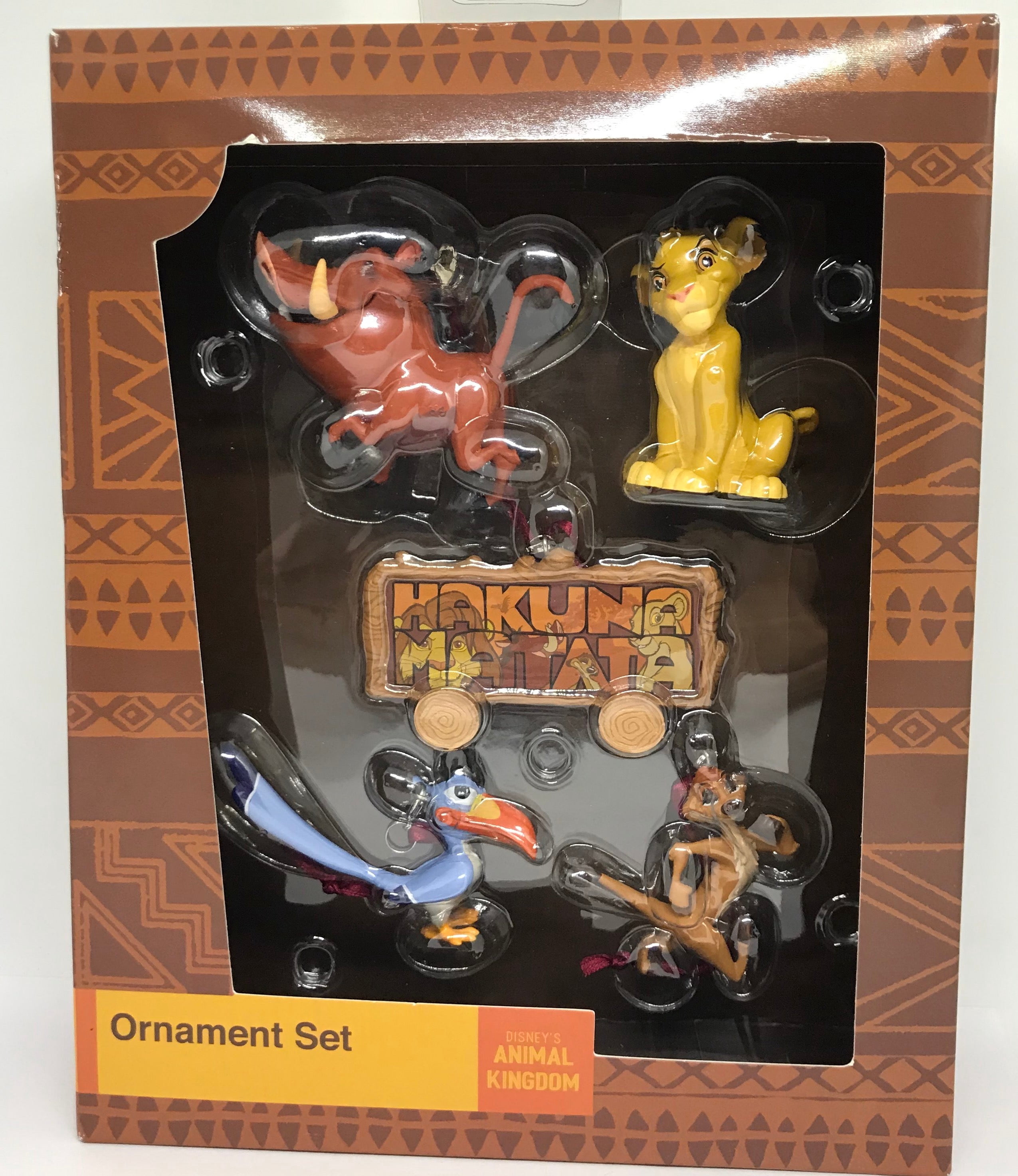 Disney Parks Animal Kingdom Lion King Simba Pumba Rafiki Timon Ornament ...