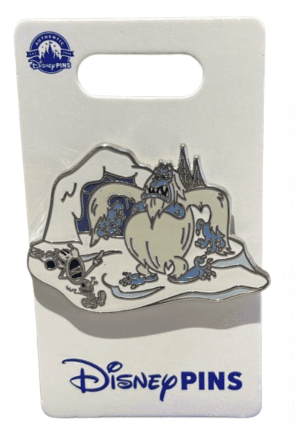 Disney Parks Animal Kingdom - Mickey scared by Yeti Pin New with Card ...