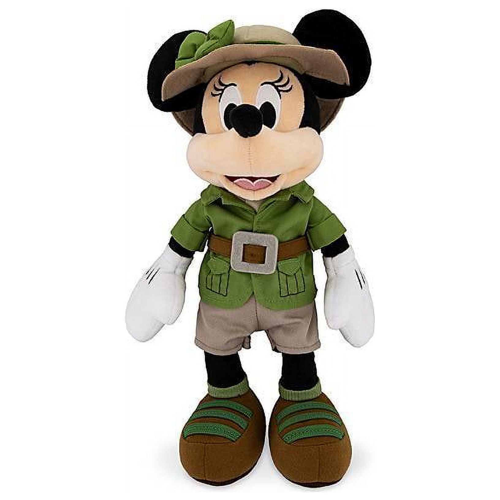 Disney Parks Animal Kingdom Safari Minnie Mouse 11in Small Plush New ...