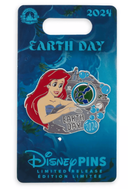 Disney Parks Ariel Earth Day 2024 Spinner Pin The Little Mermaid New ...