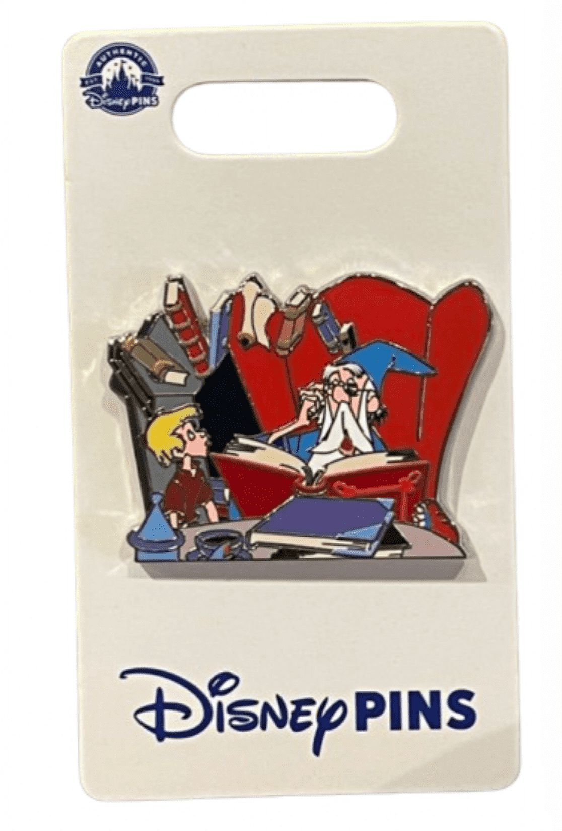 Disney Parks Arthur & Merlin The Sword in the Stone Pin New With Card ...