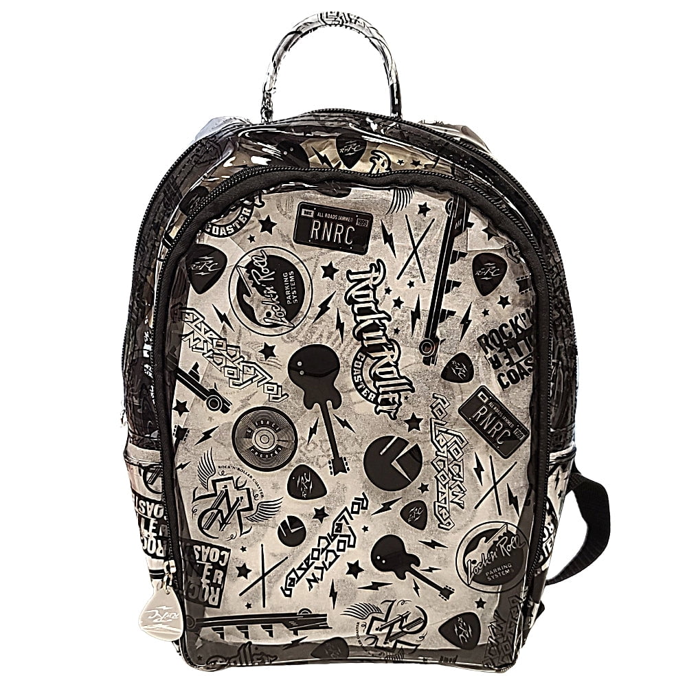 Disney Parks Backpack Rock'n'Roller Coaster Clear - Walmart.com
