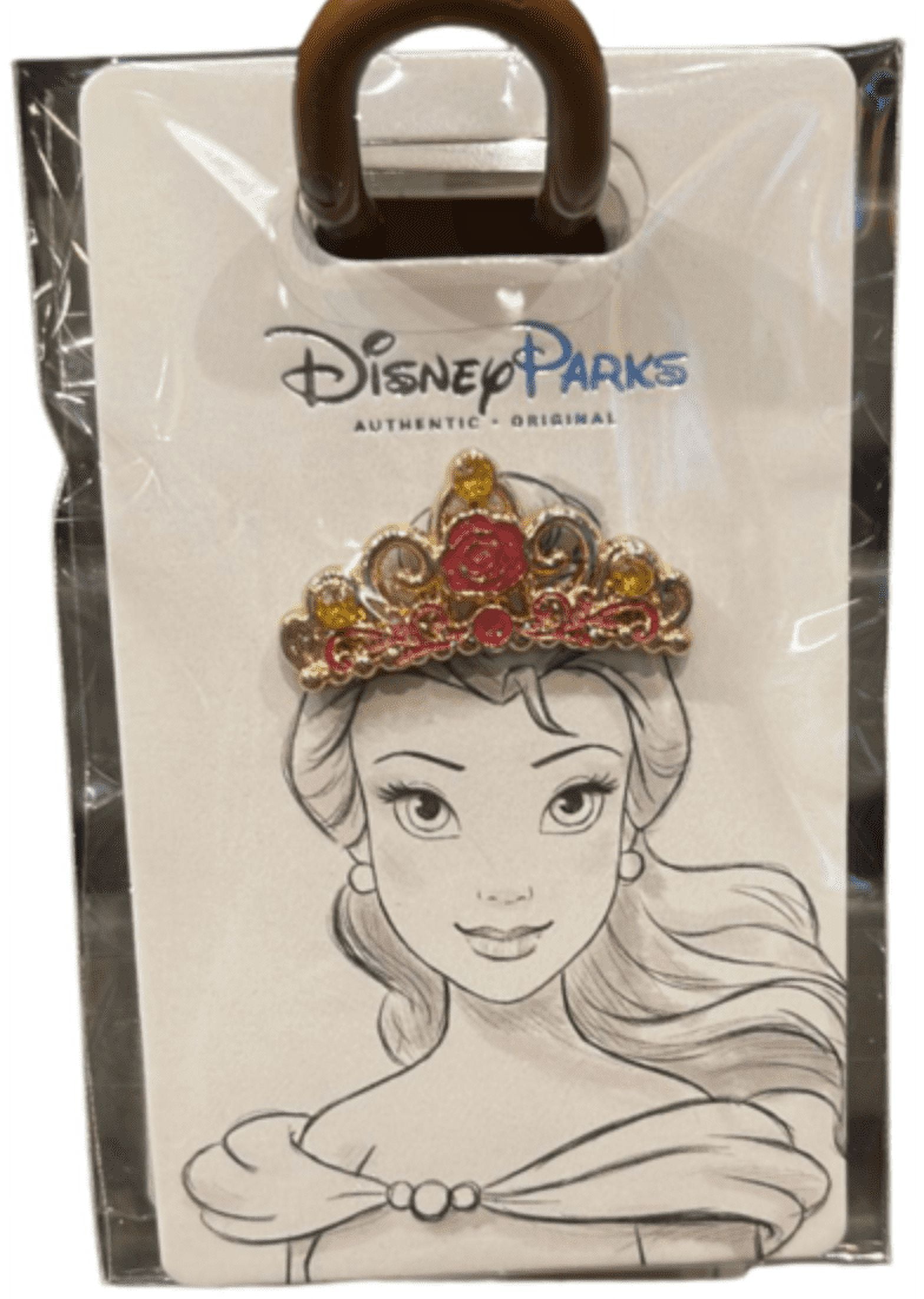 Disney Parks Beauty and The Beast Belle Crown Pin New with Card ...
