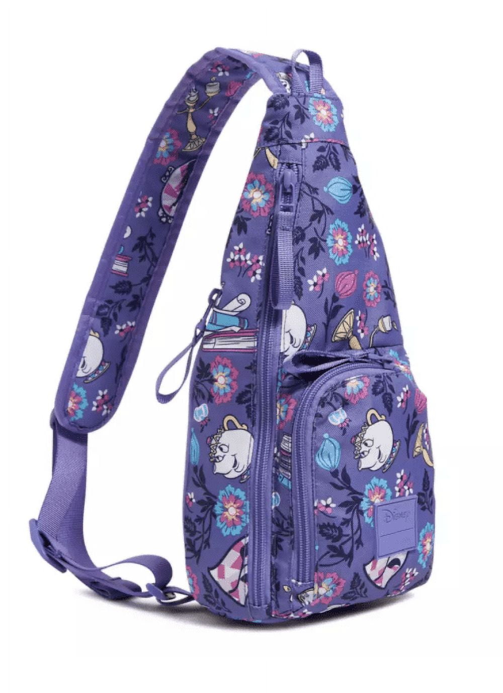 Vera Bradley's Disney Parks Beauty and the Beast Sling Bag with ...