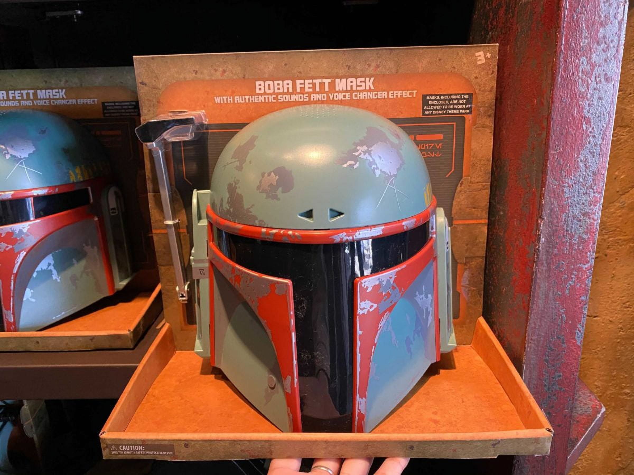 Disney Parks Boba Fett Mask Helmet with Sound Voice Changer - Walmart.com