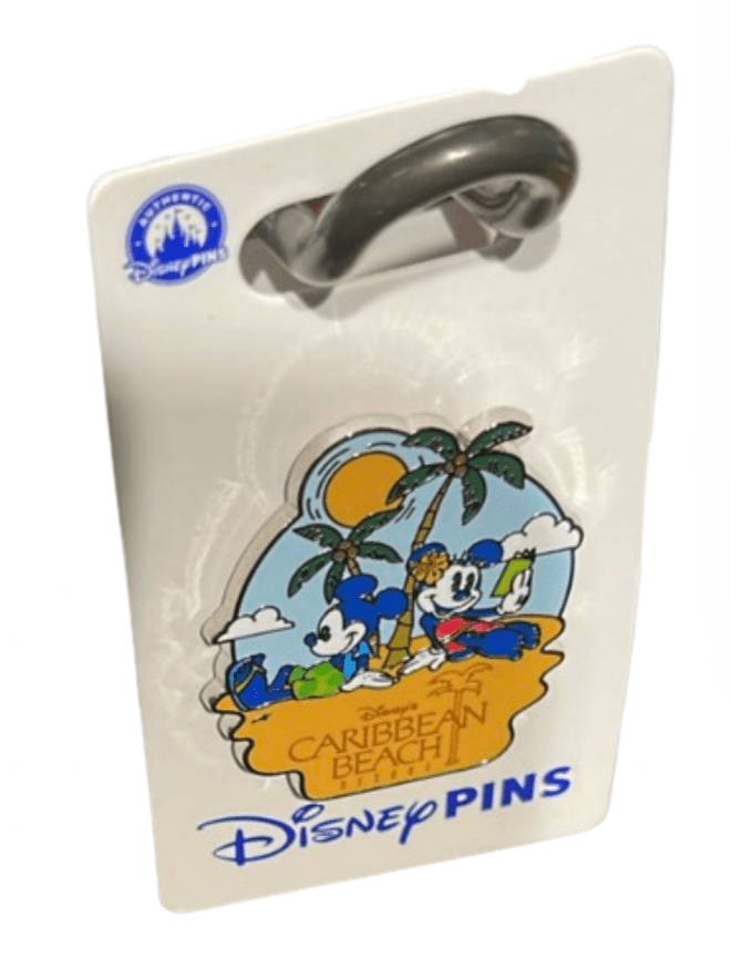 Disney Parks Caribbean Beach Resort Mickey Minnie Palms Pin New With ...
