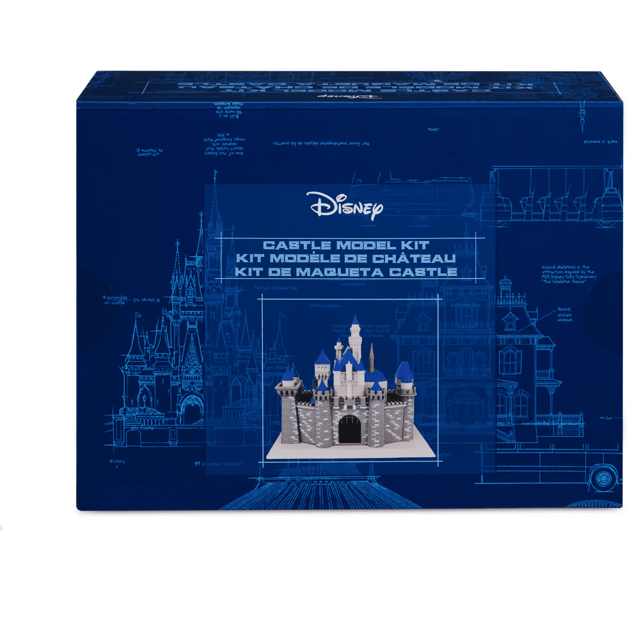 Disney Parks Castle Model Kit New with Box - Walmart.com