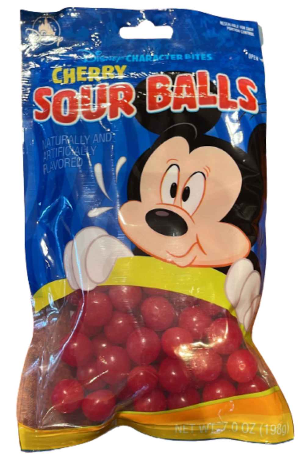 Disney Parks Cherry Sour Balls Disney Characters Fun to Share 7 OZ New ...