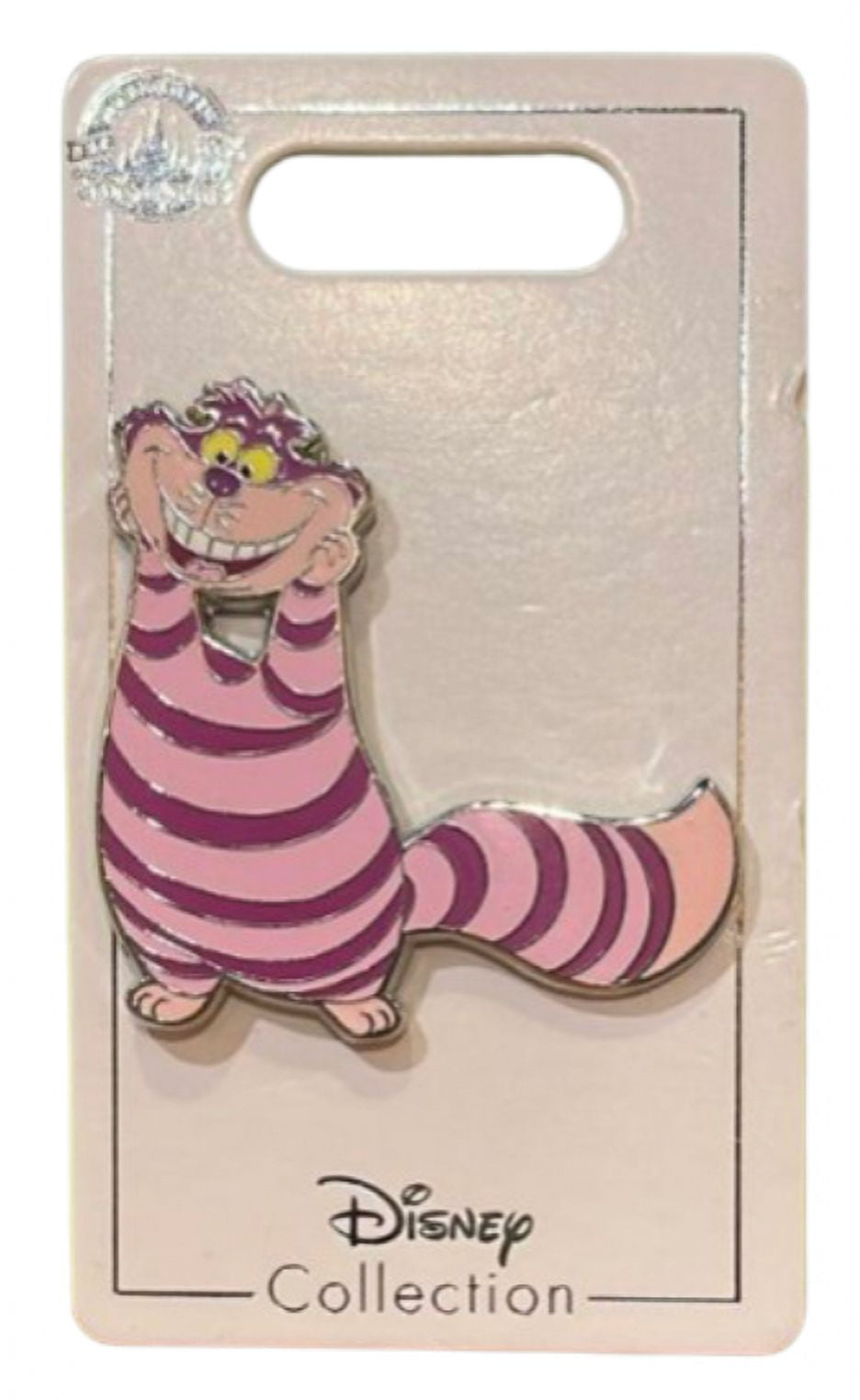 Disney Parks Cheshire Cat Alice In Wonderland Figure Pin New with Card ...