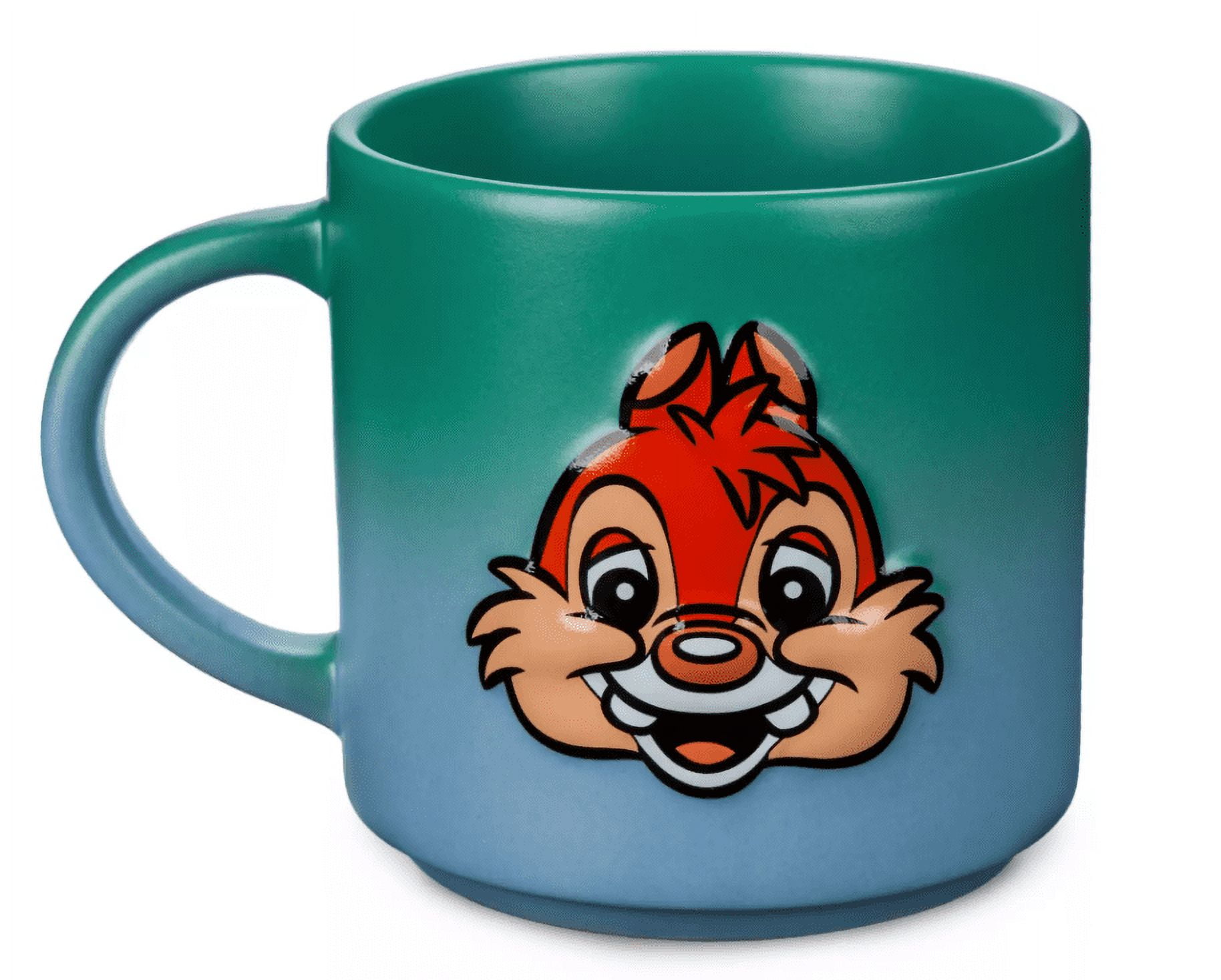 Disney Parks Chip 'n Dale Two Tones Green Ceramic Coffee Mug - Walmart.com
