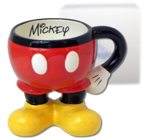 Disney Parks Coffee Mug Mickey Mouse Bottom Half Pants Legs Tea or ...