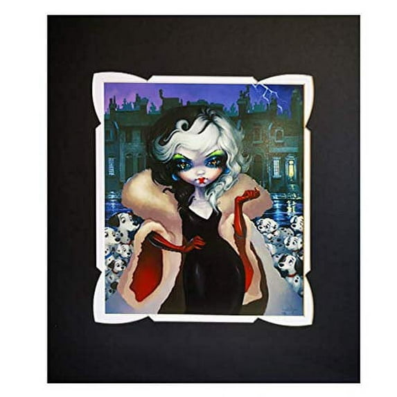 Disney Jasmine Becket-Griffith Cruella Deville Print Art Prints - Walmart.com