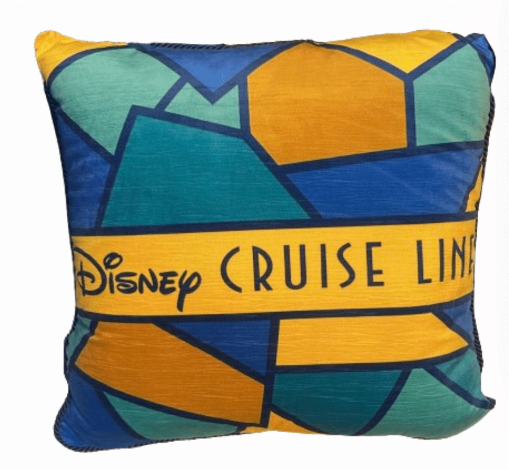 Disney Throw Pillow - Disney Cruise Line - Colorful Mosaic Collection ...