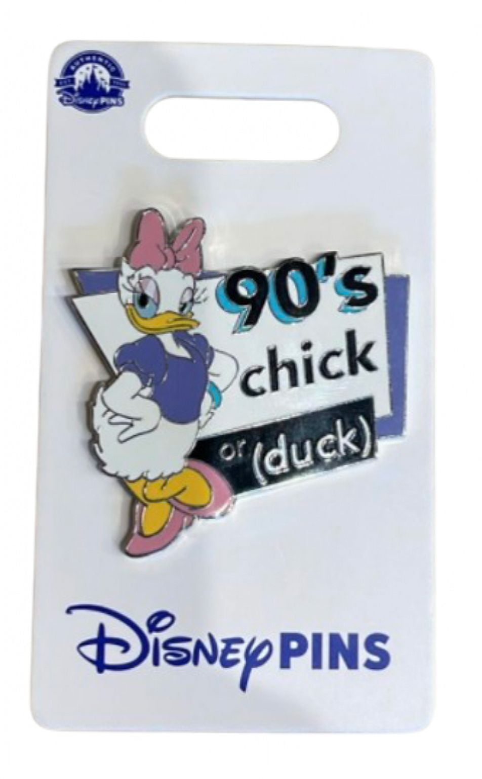 Disney Parks Daisy Duck 90's Chick or (duck) Pin New with Card ...