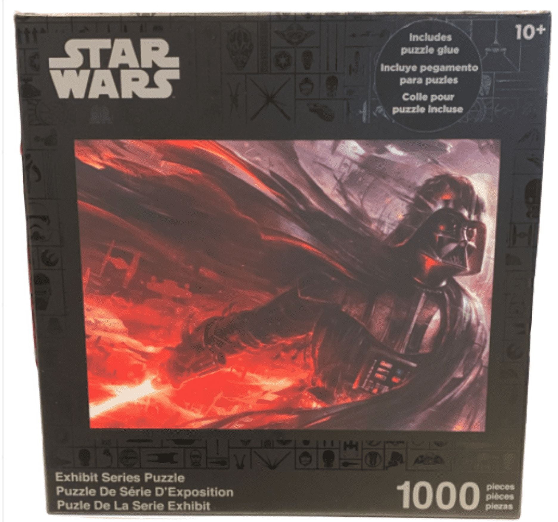 Star Wars 1000-piece Jigsaw, Disney Parks Darth Vader Exhibit Series ...