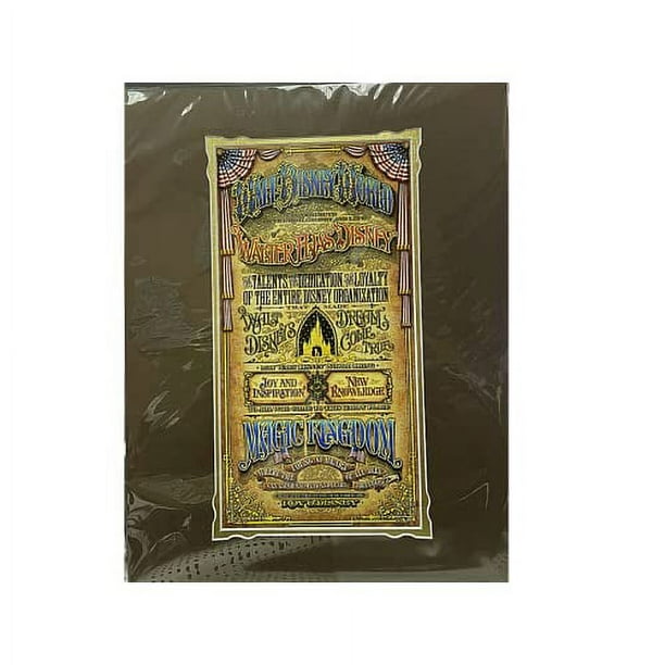 Disney Parks "Dedication - Walt Disney World" Print by Jeremy Fulton ...