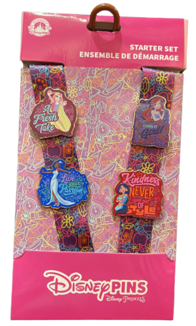 Disney Parks Disney Princess Pin Trading Starter Set New with Tag ...