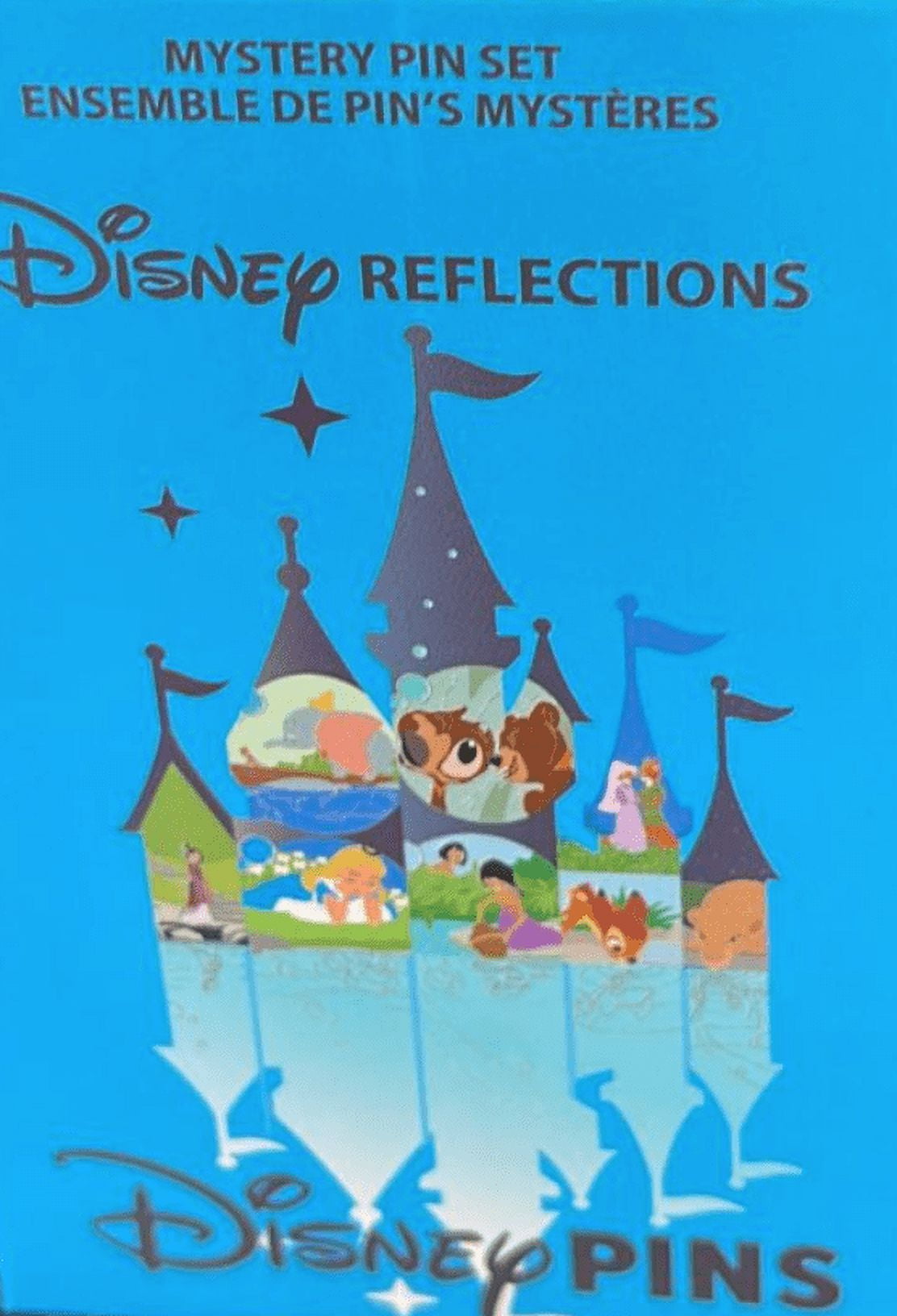 Disney Parks Disney Reflections Castle Mystery Pin Set Collection New ...