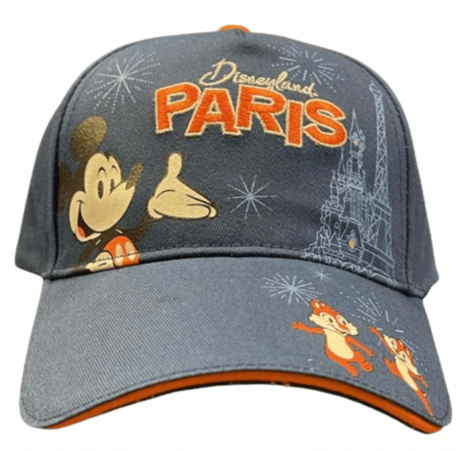 Disney Parks Disneyland Paris France Mickey Eiffel Baseball Hat Cap New ...