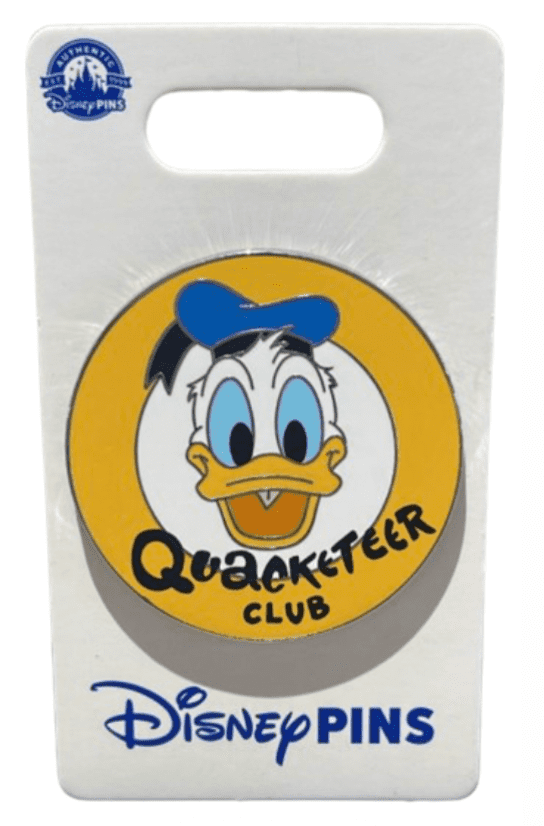 Disney Parks Donald Duck Quacketeer Club Pin New with Card - Walmart.com