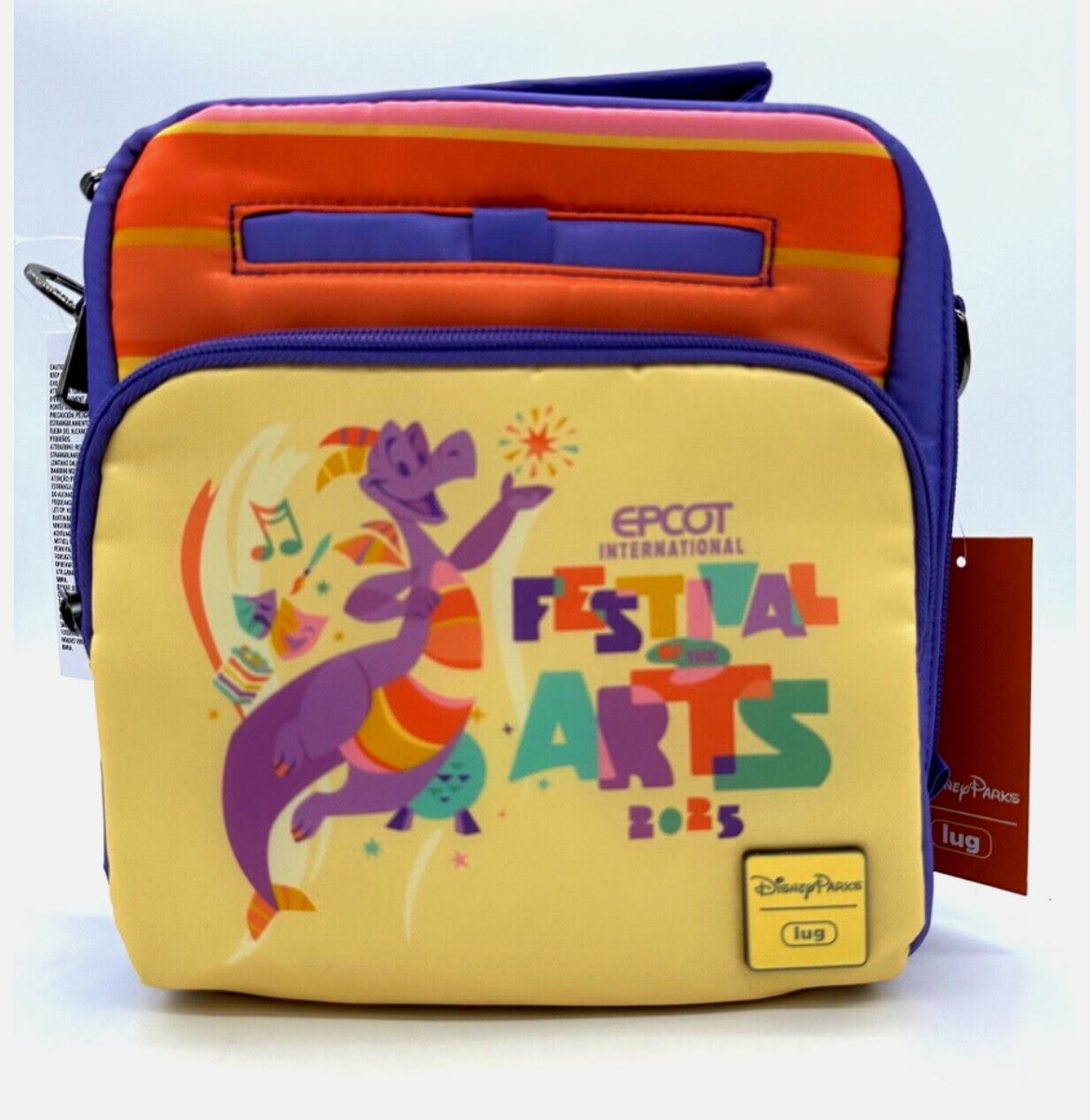 Disney Parks EPCOT Festival of the Arts Figment Lug Ranger Crossbody ...