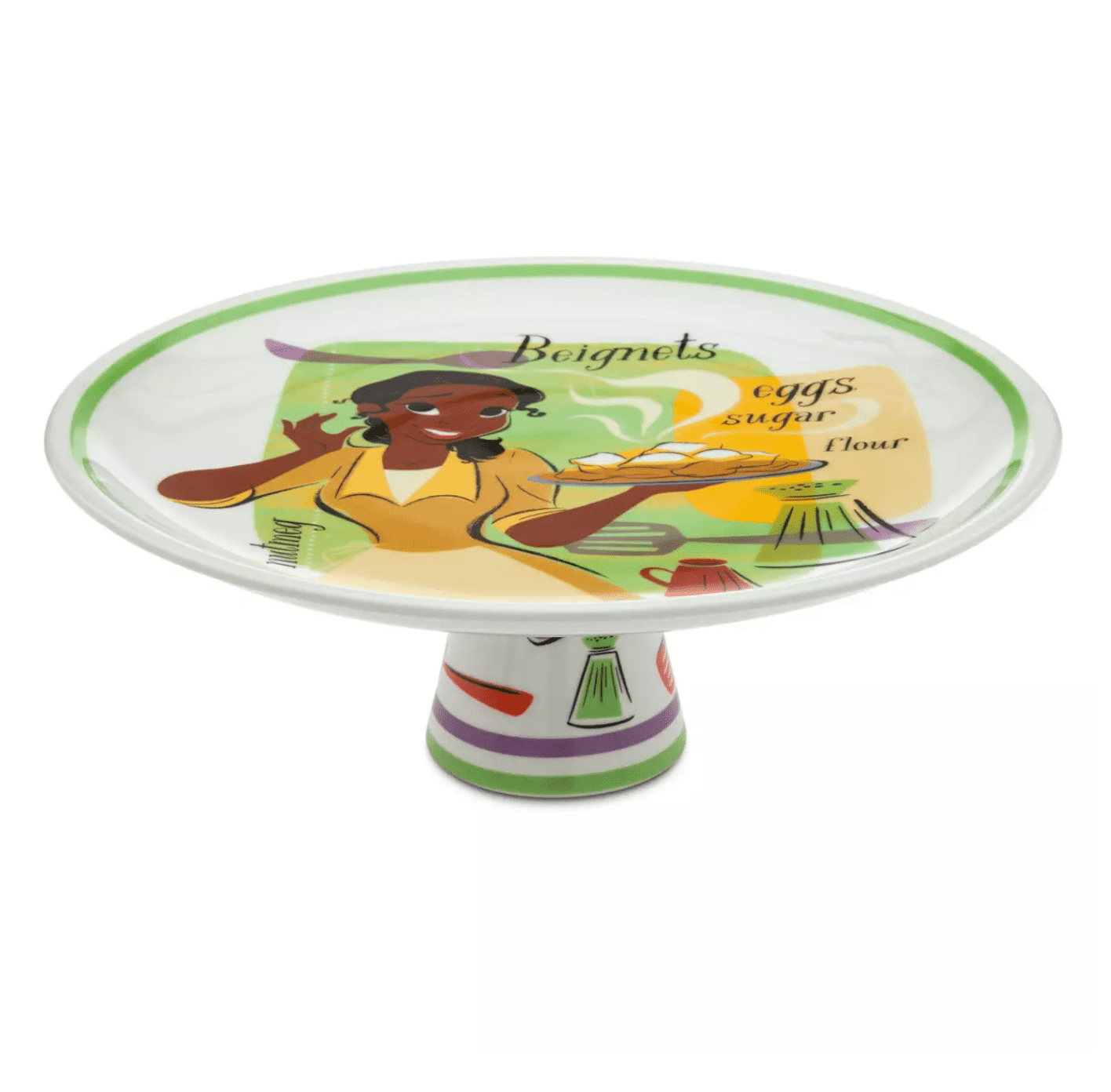 Disney Parks EPCOT Food & Wine Festival 2022 Princess Tiana Cake Stand ...