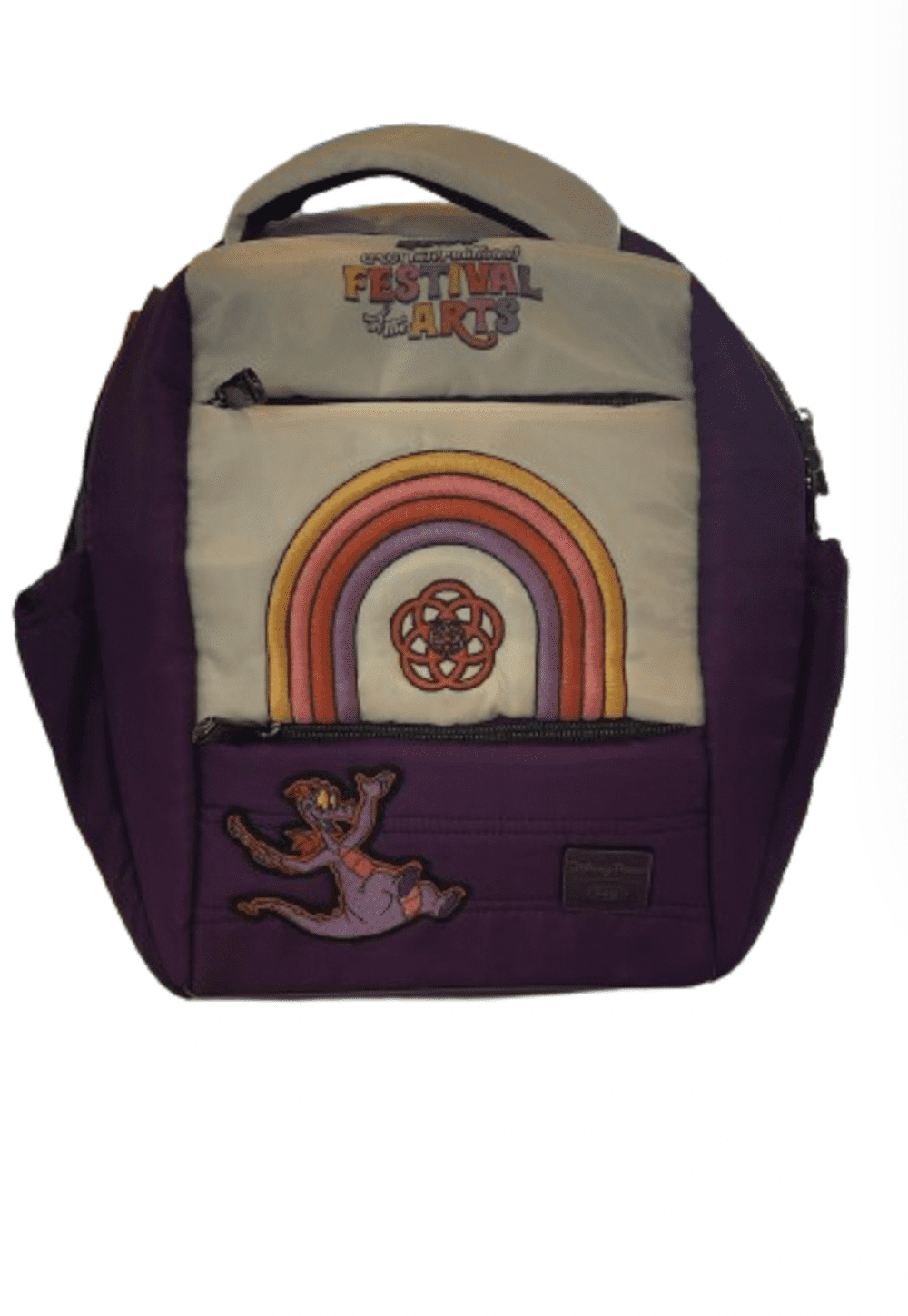 Disney Parks Epcot Festival of Arts 2024 Figment Lug Backpack Bag New ...