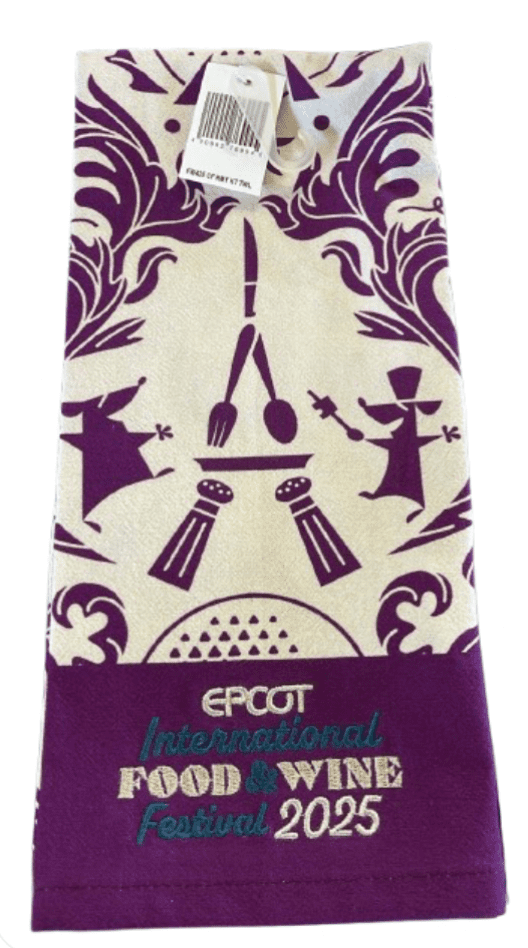 Disney Parks Epcot Food & Wine 2025 Festival Chef Remy Kitchen Towel ...